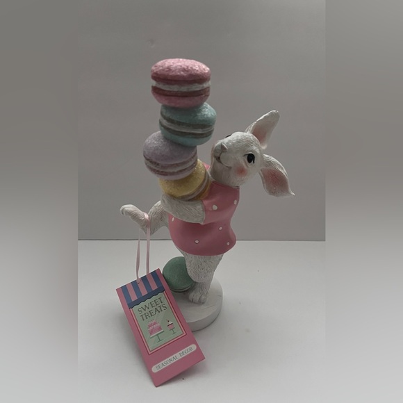 Accents | Rabbit Bunny With Macaron 1 | Poshmark